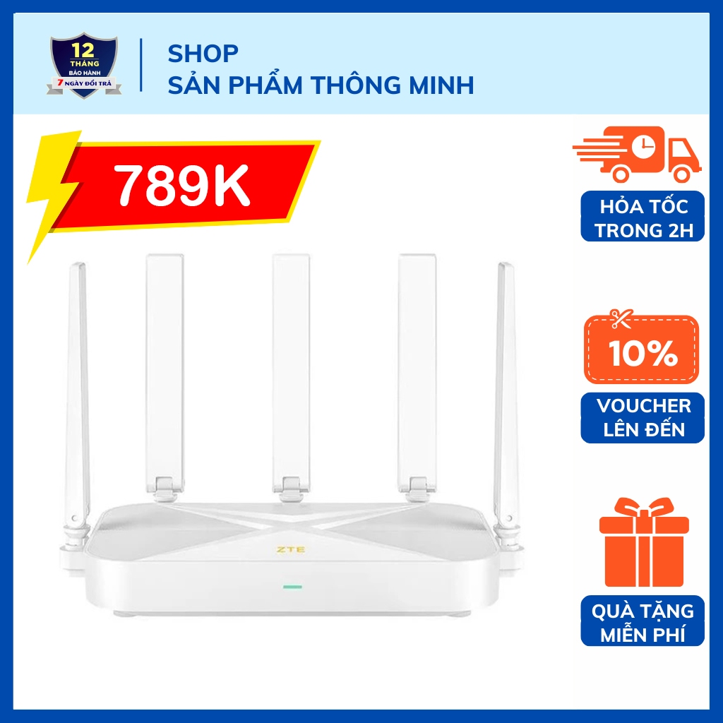 Bộ phát Wifi Router ZTE AX3000 Sky - AX3000 Pro Wifi 6 - tốc độ ...