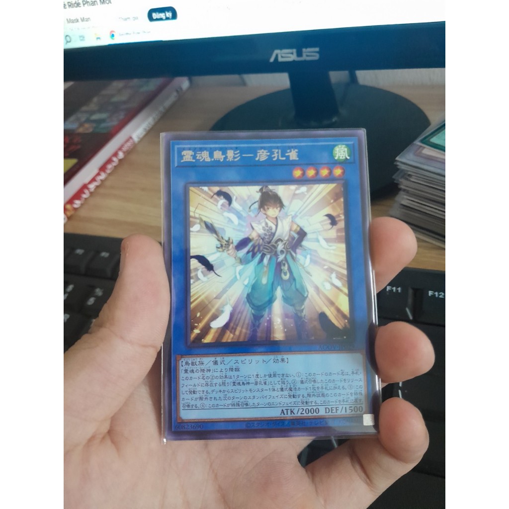 [ 31072024 ]Thẻ bài Yugioh OCG chính hãng "Shinobaron Shade Peacock" (AGOV-JP029) | Shopee Việt Nam