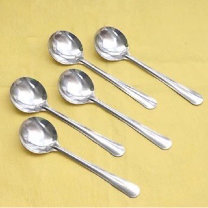 Thìa Súp Tròn Inox, Thìa Inox Ăn Cơm Ăn Cháo Dài 17.5cm | Shopee Việt Nam