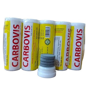 [Chính Hãng] CARBOVIS Đại Y Tub 15 viên nhai giúp hỗ trợ tiêu hóa, đau ...