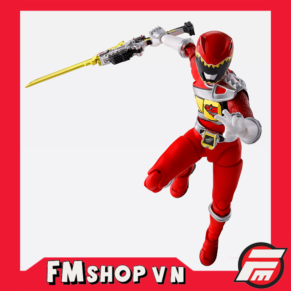 (CÓ SẴN) MÔ HÌNH CHÍNH HÃNG SHF (SKC) KYORYUGER RED 2ND | Shopee Việt Nam