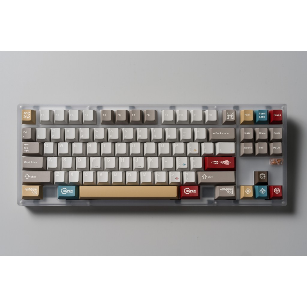 Bộ keycap KeyKobo Machinist (ABS Doubleshot / Profile Cherry) | Shopee ...