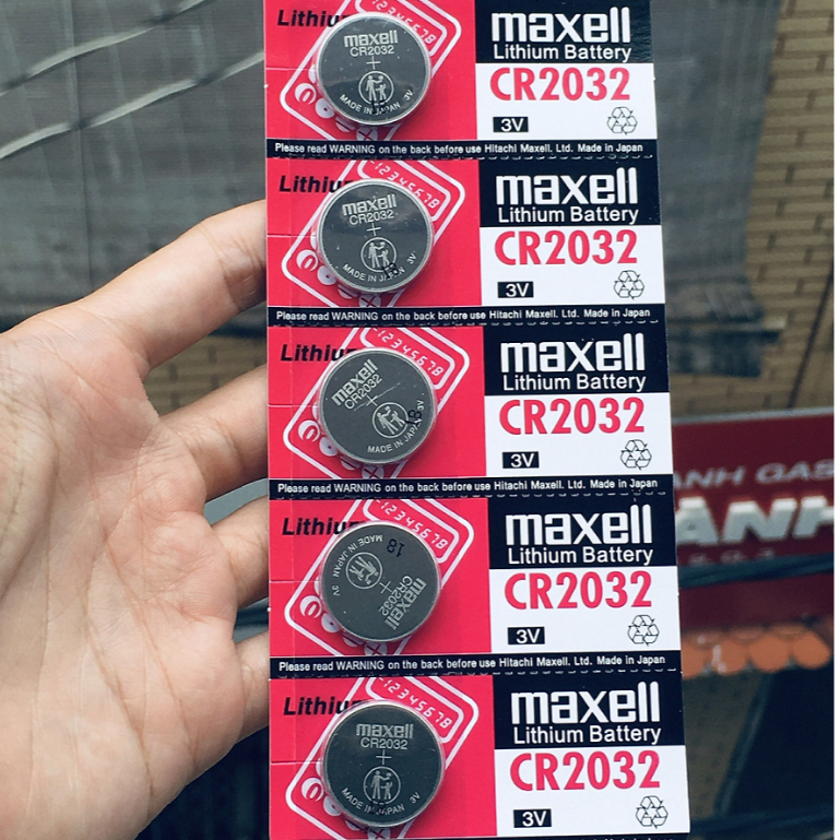 Pin Cmos 2032 Maxell 1 Vỉ 5 Viên | Shopee Việt Nam