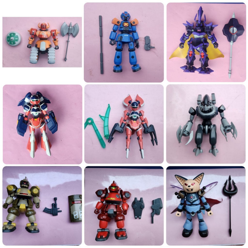 LBX Hãng Bandai 2nd đầy đủ part ko box, ko sách - Lô 1 ( Có Vector ...