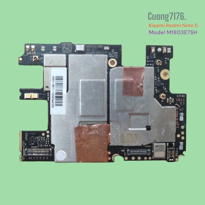Main Xiaomi Redmi Note 5 (4/64G) Nguyên Bản Lắp Dùng (Không Bị Mật Khẩu Màn Hình) | Shopee Việt Nam