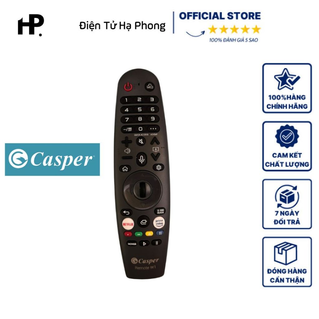 [Hàng Chính Hãng] Remote Điều Khiển TV Casper W1 Giọng Nói - Chuột Bay ...