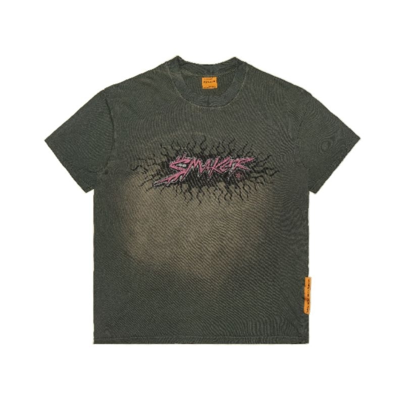 [SMAKER] Áo thun cotton nam nữ Unisex form rộng tay lỡ, local brand ...