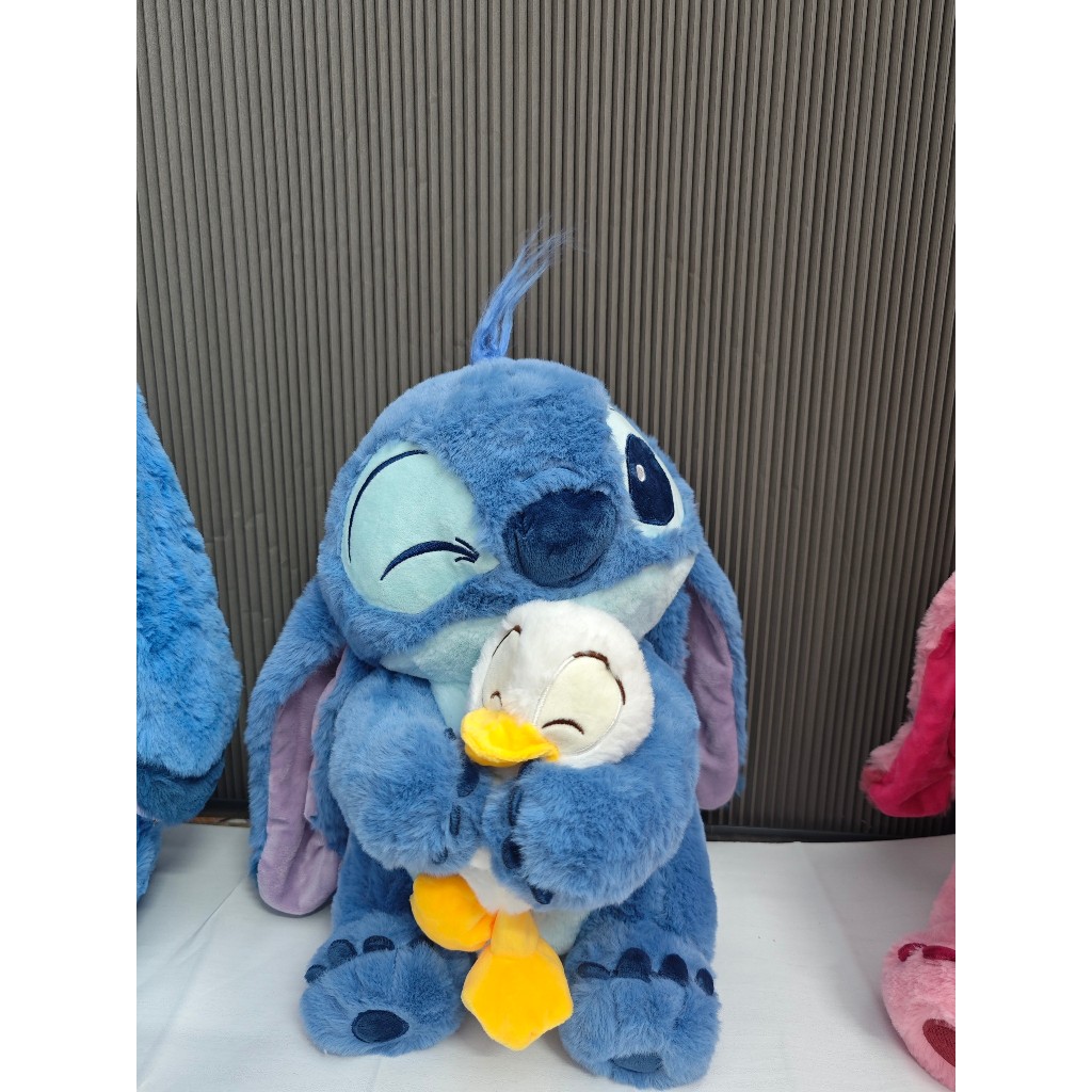 [ Hàng Sẵn ] Gấu Stitch Gấu Bông Stitch Ôm Vịt Cute Gấu Bông Stitch ...