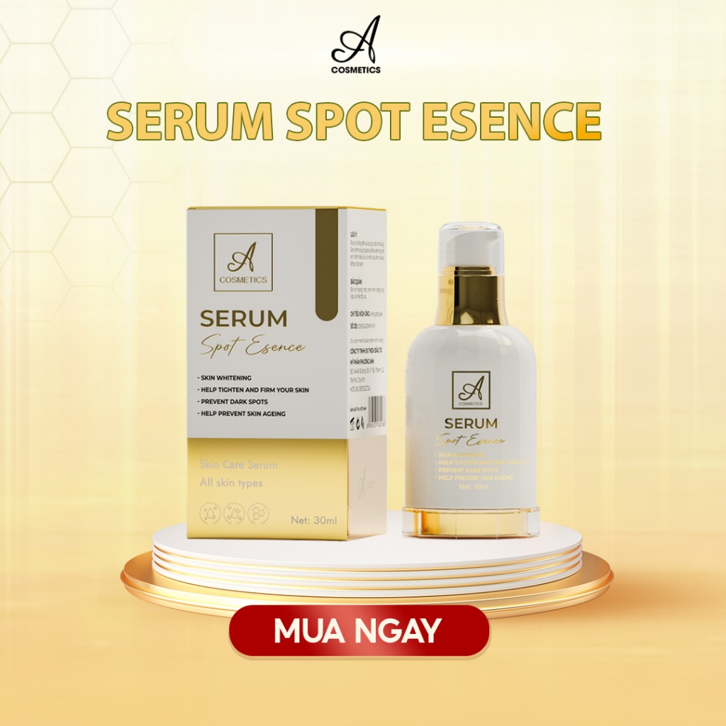 Serum dưỡng trắng da mặt, Serum Spot Esence, Acosmetics 30ml | Shopee ...