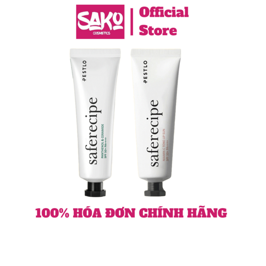 Kem chống nắng PESTLO Safe Recipe Sun Essence SPF50 PA++++ 50ml ...