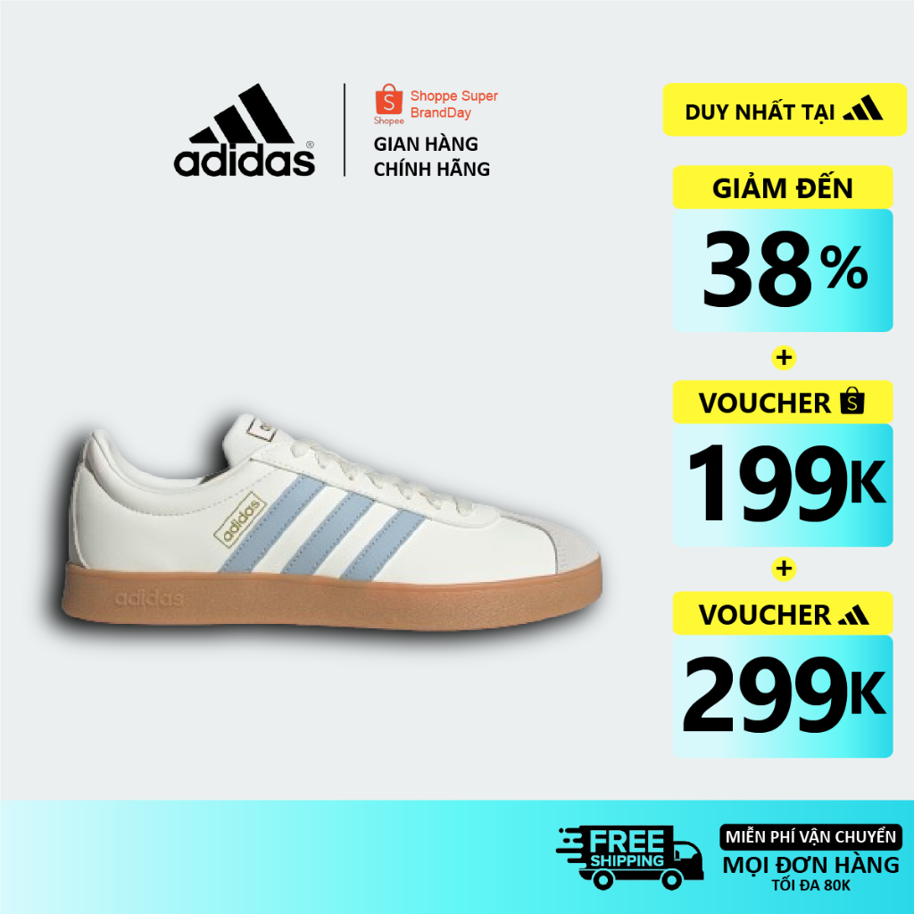 | CHÍNH HÃNG | Giày Adidas VL COURT 2.0 Classic 'Wonder Blue' JH5063 ...