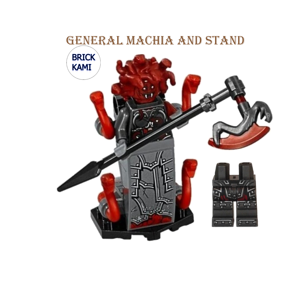 [Minifigure njo301] General Machia-mô hình lego-ninjago. | Shopee Việt Nam