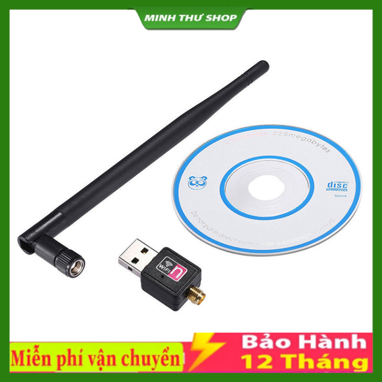 USB Wifi - USB thu Wifi 802.11n Cho Máy Bàn Có Anten -dc2381 | Shopee ...