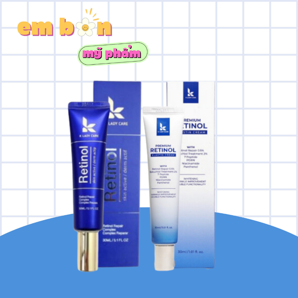 Kem dưỡng tế bào gốc trẻ hóa PDRN K Lady Care Retinol | Shopee Việt Nam