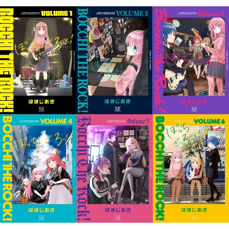 Bocchi the Rock! Manga Vol.1-6 Comics Set | Shopee Việt Nam