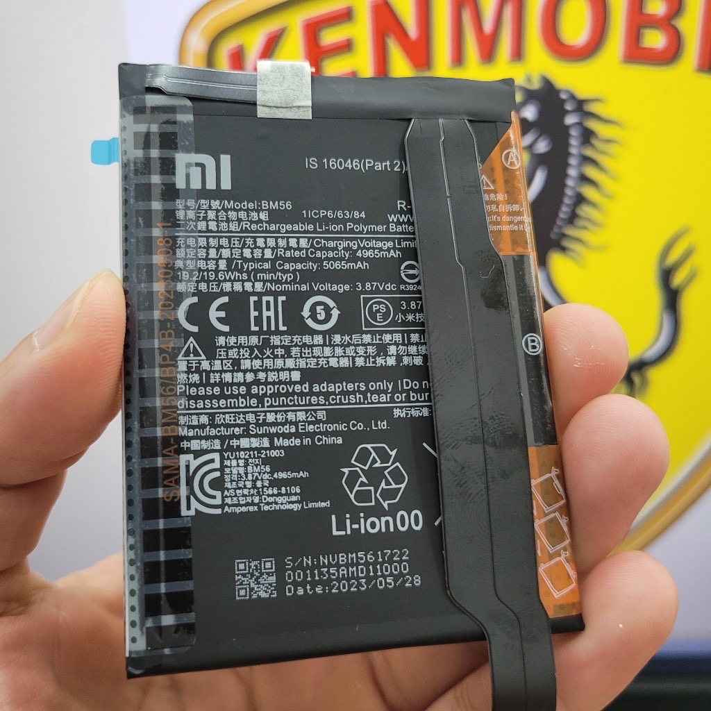 Pin ZIN Xieomi BM56 Dùng Cho Redmi K40 Gaming (bảo hành 3 tháng ...