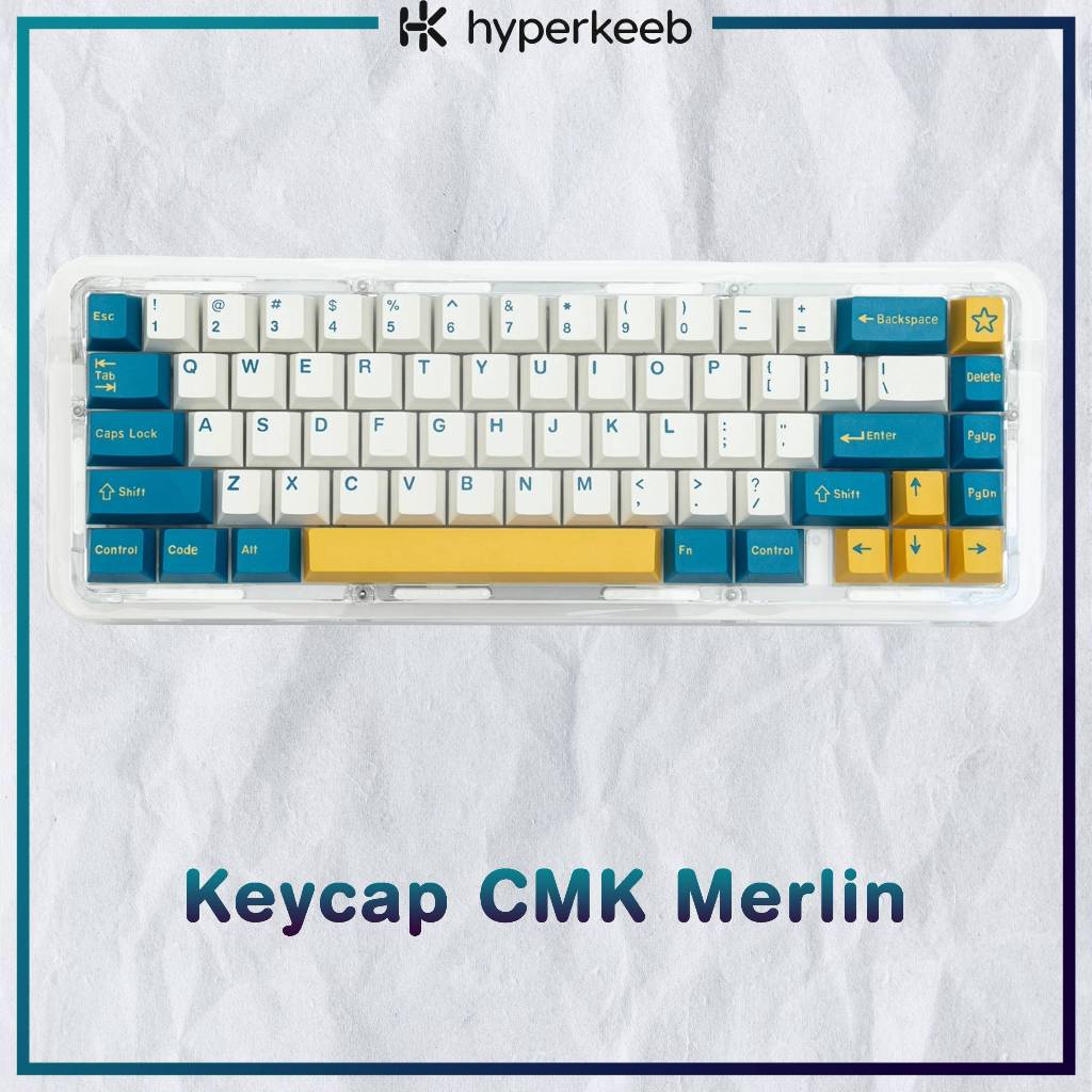 [HOẢ TỐC] Keycap CMK Merlin | 173 nút - nhựa PBT dày 1,5mm - in Double-shot - Profile Cherry ...