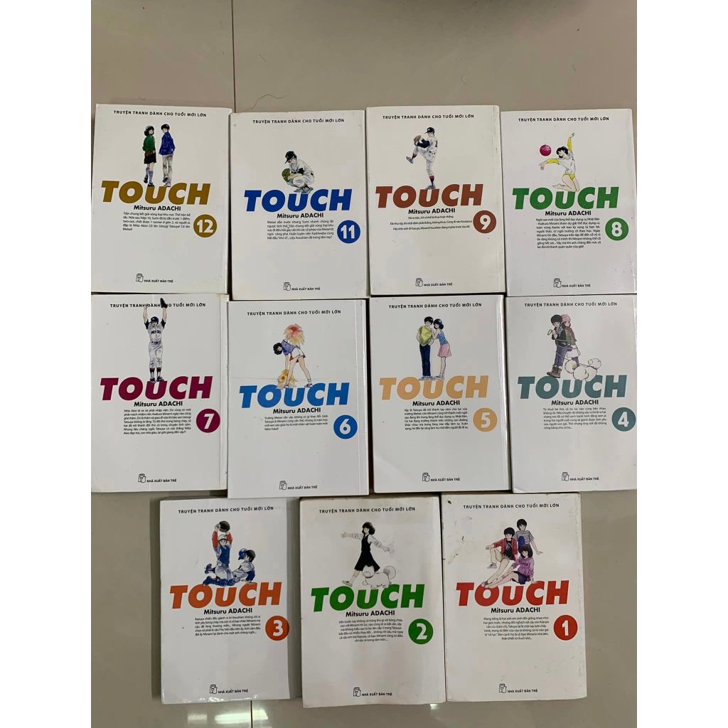 Truyện tranh - Touch Deluxe Lẻ Tập 1-8 - Tác giả Adachi Mitsuru - NXB ...