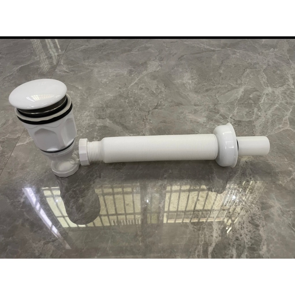 Xi phông lavabo chống hôi chậu rửa mặt dương bàn, xi phông không lỗ ...