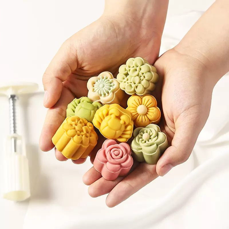 Khuôn bánh trung thu, khuôn lò xo nhấn mini 25g, 30g | Shopee Việt Nam
