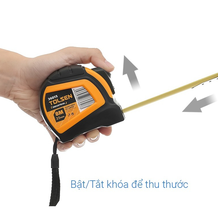 Thước cuộn tự động Tolsen 36013 5M×25mm chính hãng Nghề Mộc | Shopee ...