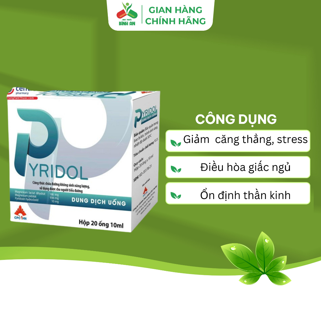 Magine B6 Pyridol hỗ trợ ngủ ngon, giảm stress, căng thẳng, dùng được ...