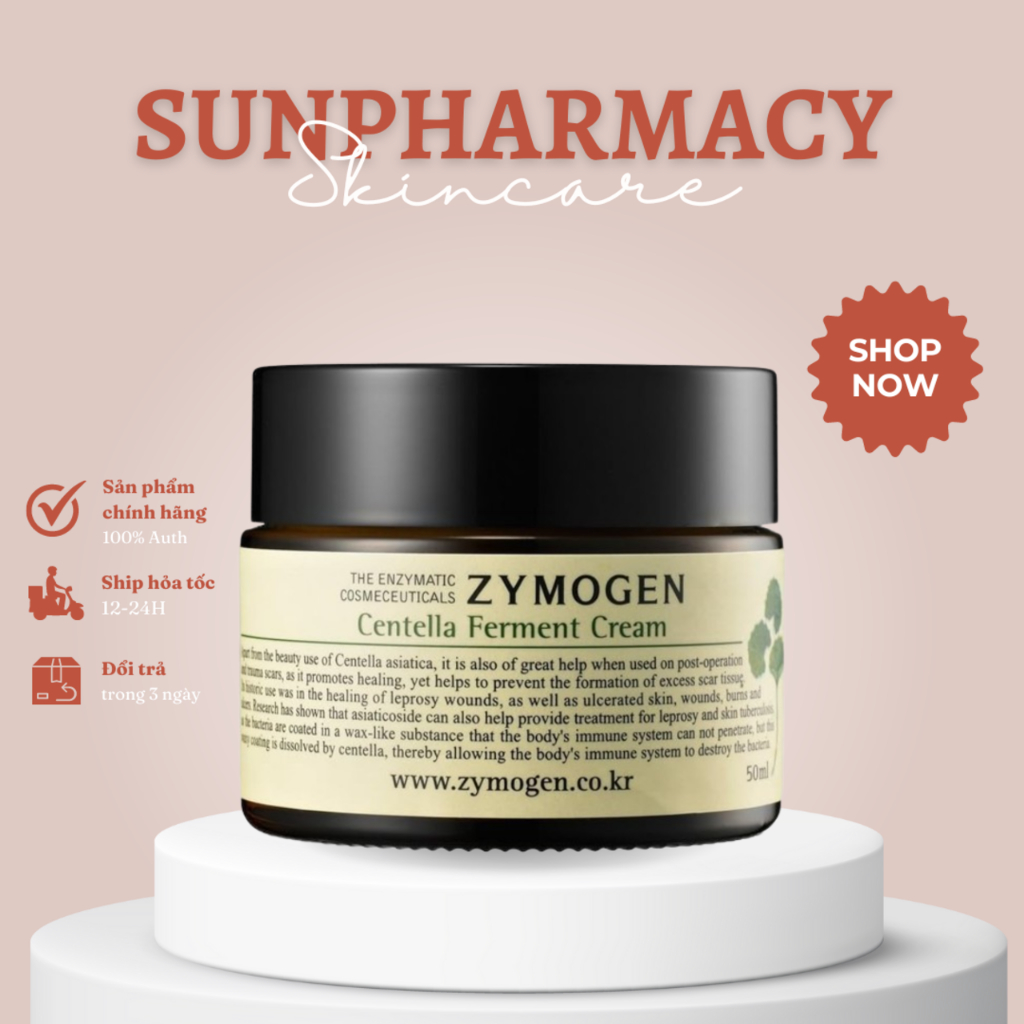 [Hàng công ty] Zymogen Centella Ferment Cream - Kem dưỡng rau má tái ...