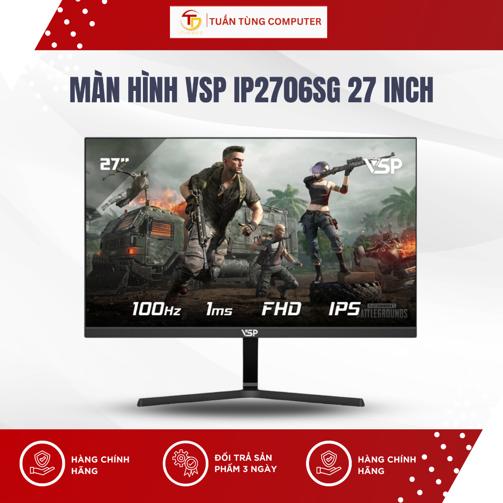 Màn hình VSP IP2706SG 27 inch Full HD IPS 100Hz 1ms | Shopee Việt Nam