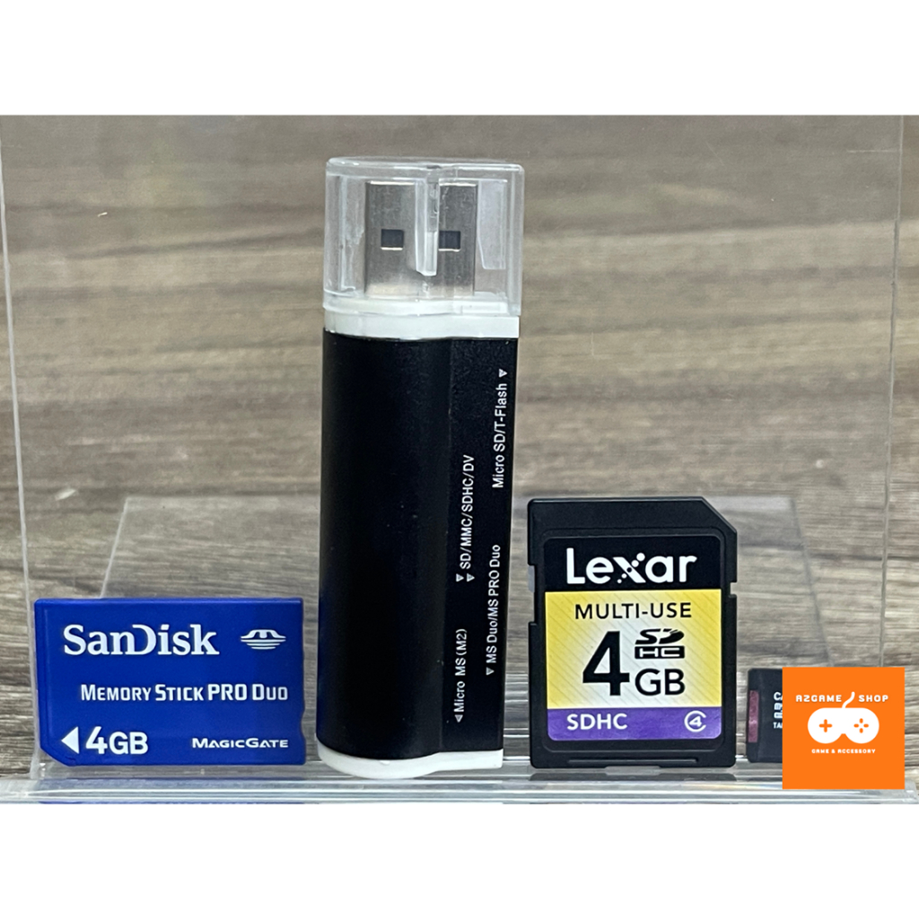 Đầu Đọc Thẻ Nhớ SD MicroSD Memory Stick PRO DUO Cho Máy Chơi Game PSP ...