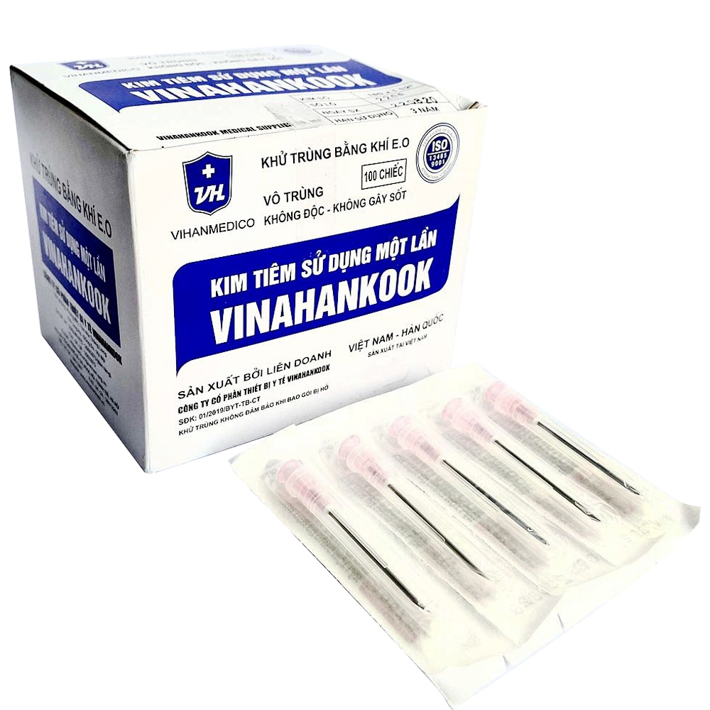 HỘP 100 KIM PHA, ĐẦU KIM LẤY TH.UỐC VINA NHIỀU SIZE | Shopee Việt Nam