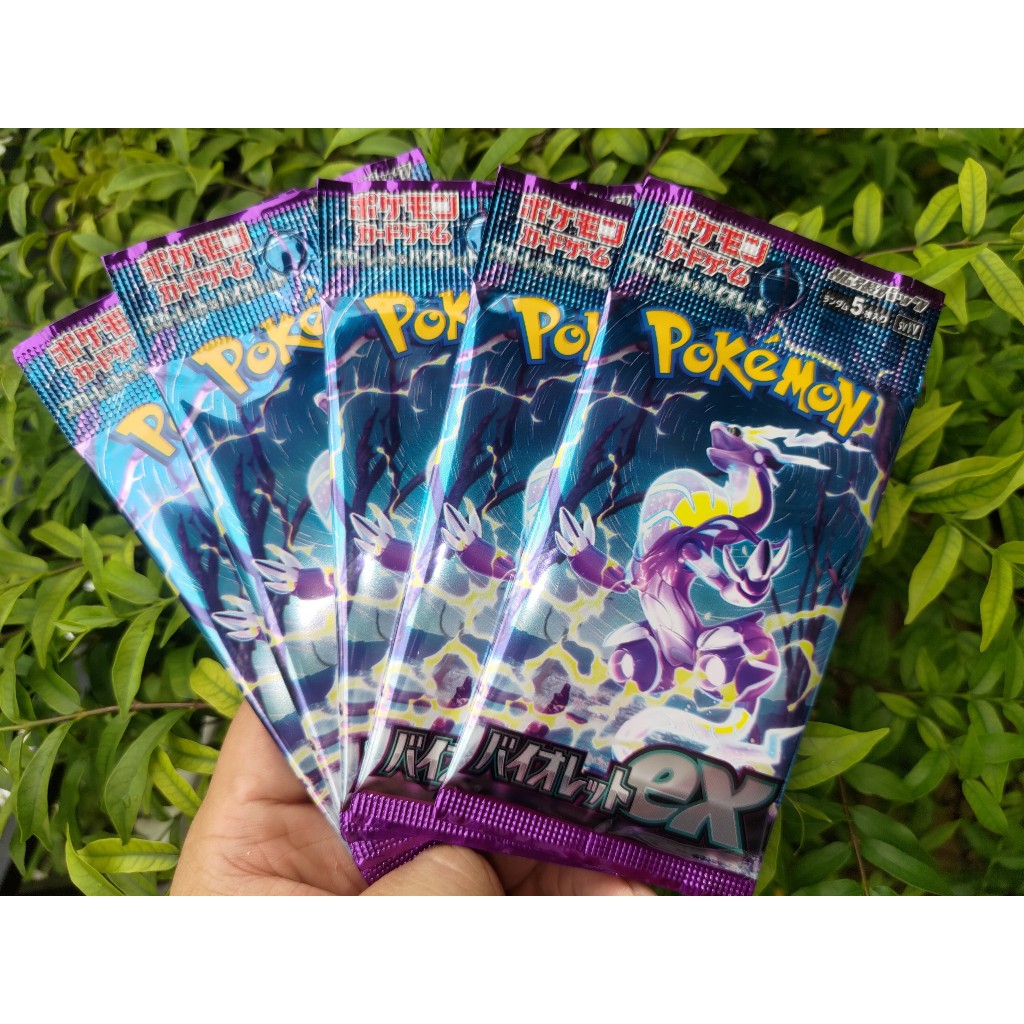 [KW2 Pokemon] [JP] 01 Gói Pack Pokemon Scarlet & Violet Violet EX SV1V Booster Pack - Chính hãng ...