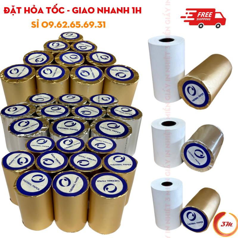 Giấy In Bill K80, K57, K58, Giấy In Nhiệt K80x45, K57x45, K57x38, Giấy ...