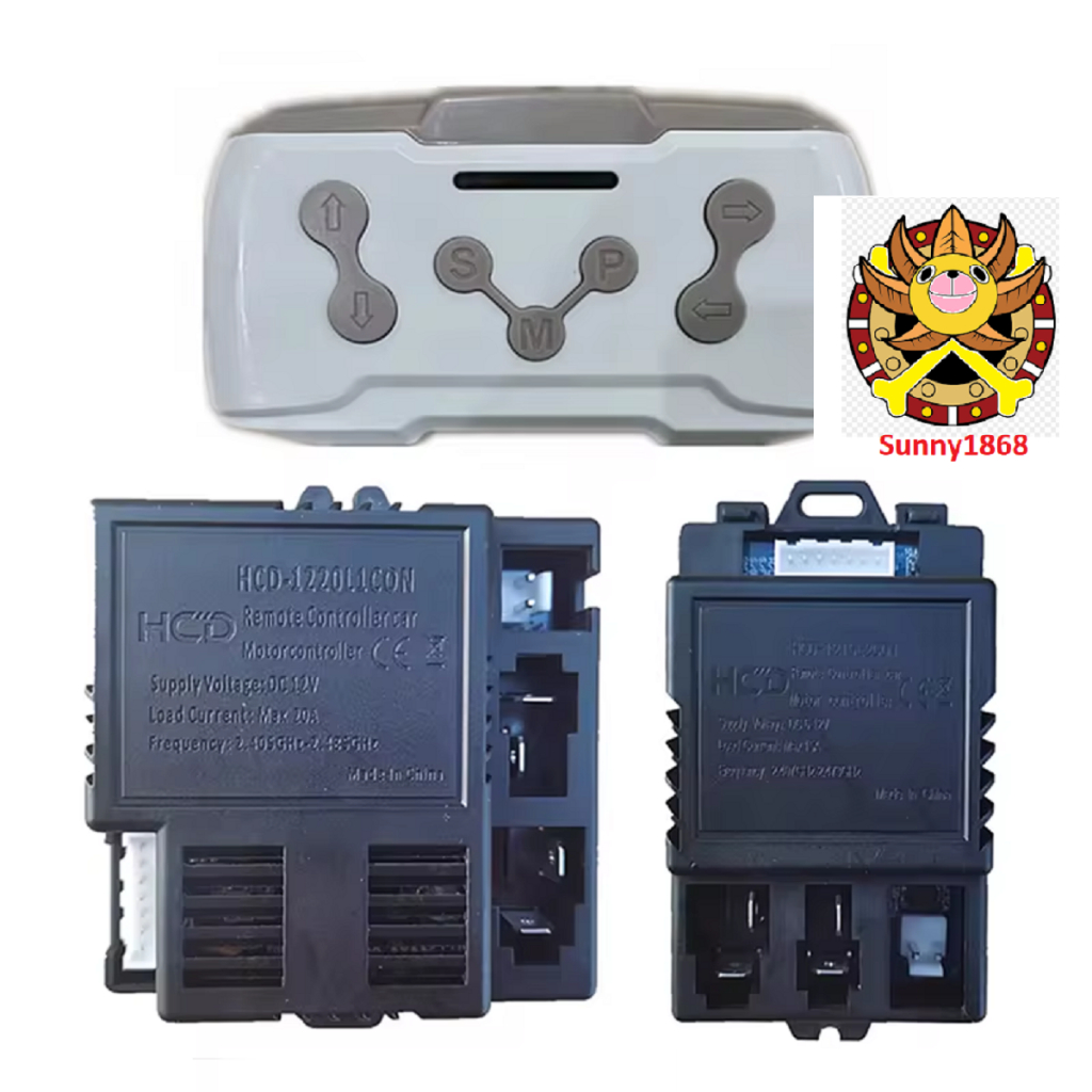 Mạch HCD TX Remote RX HCD-1220L1CON HCD-1215L2CON 6V 12V 2.4G Mạch Ô Tô Xe Điện Trẻ Em Tay Điều ...
