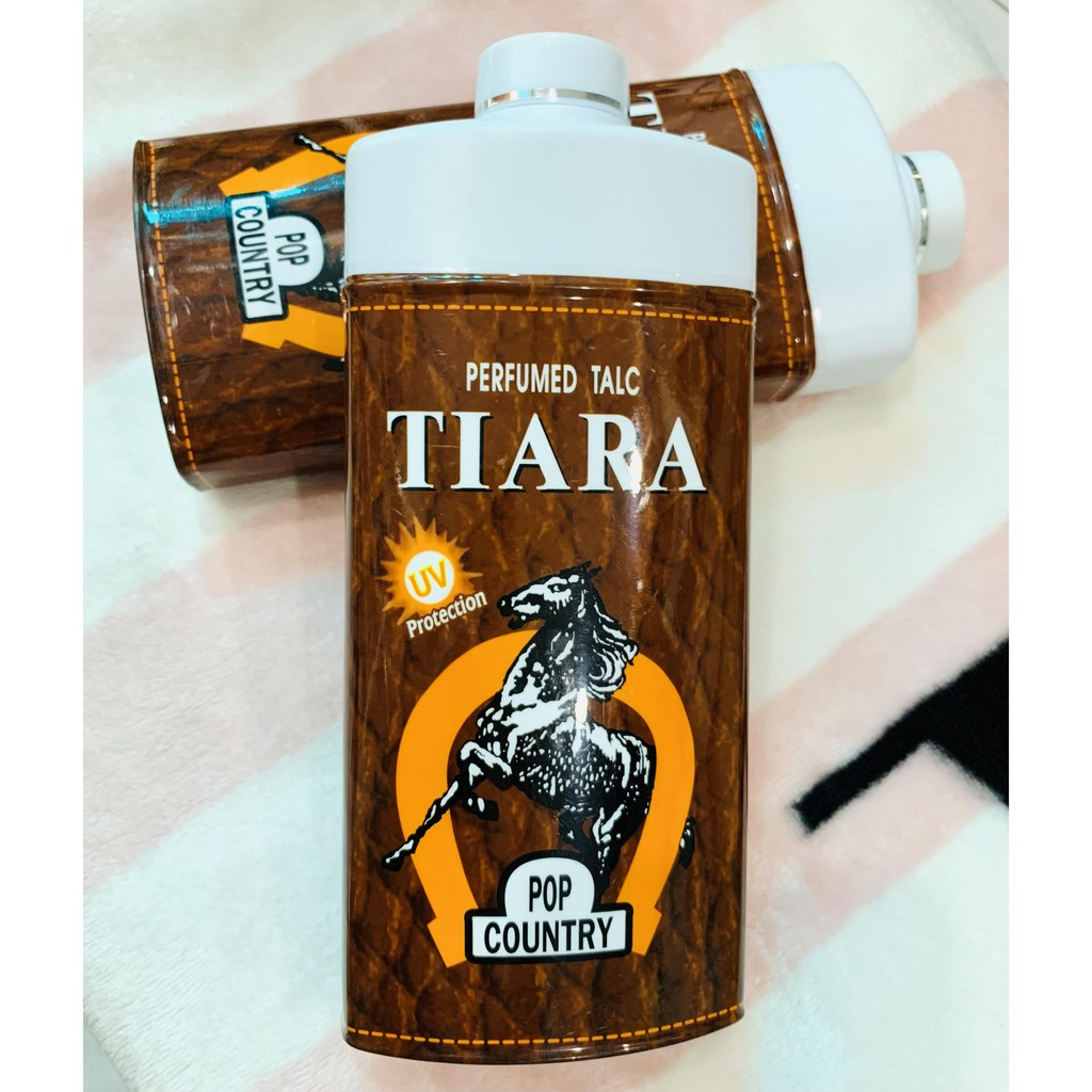 PHẤN THƠM TIARA POP COUNTRY PERFUMED TALC UV PROTECTION 180G ( DÀNH CHO ...