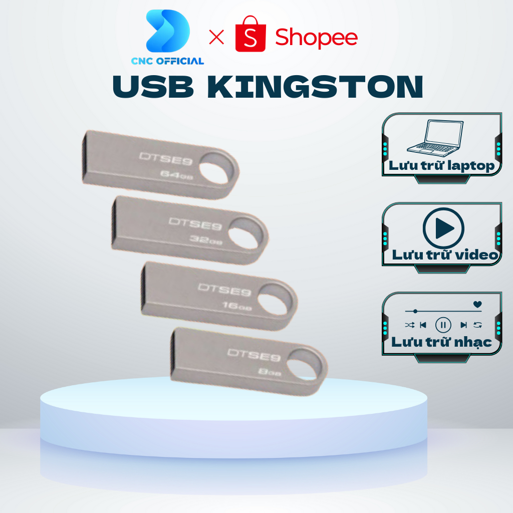 USB Kingston SE9 64g/32g/16g/8gb/128gb lưu trữ dữ tài liệu công ty nhạc phim ô tô nhỏ gọn tiện ...