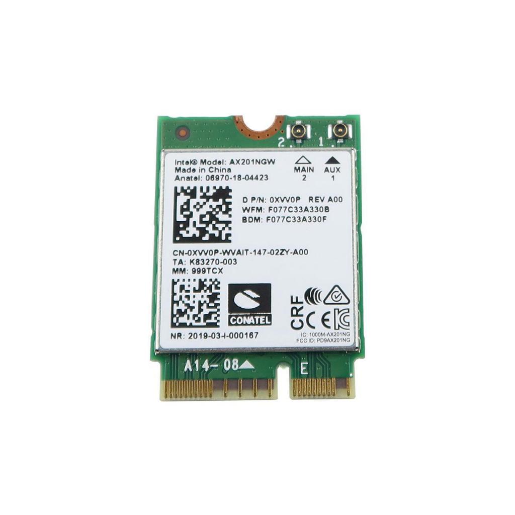 Thay card wifi AX201NGW Intel WI-FI 6 AX201 M.2 2230 CNVIO2 802.11AX ...