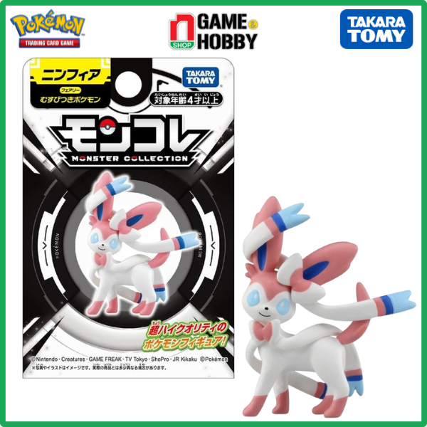 MÔ HÌNH ĐỒ CHƠI POKEMON MONCOLLE SYLVEON NYMPHIA - CHÍNH HÃNG TAKARA ...