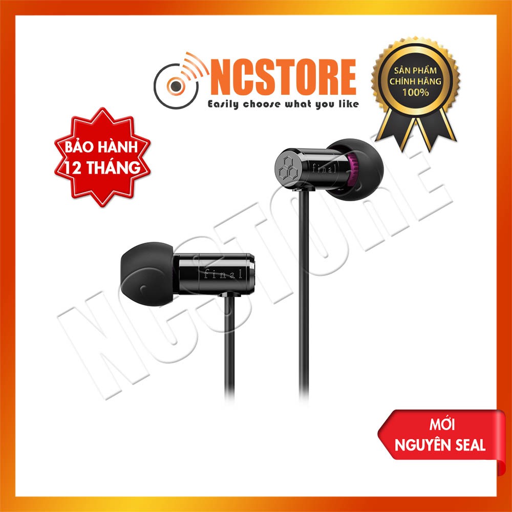 [NC] Tai Nghe In Ear FINAL E500 | NGHE TẠP | Không Mic | Shopee Việt Nam
