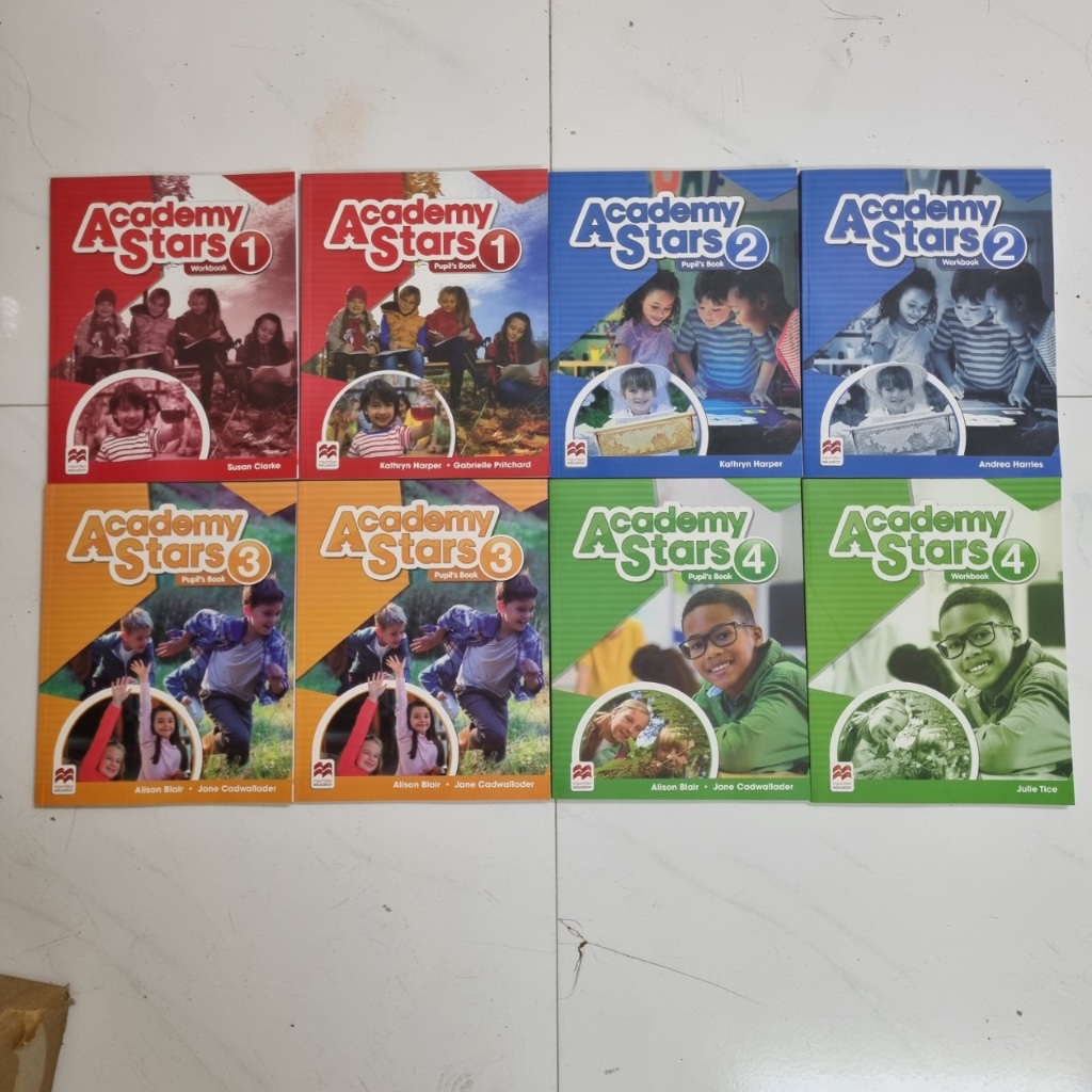 Bộ Academy stars Level Starter 1234 | Shopee Việt Nam