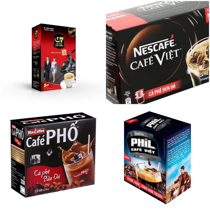 Cà Phê G7 / Cà Phê Phố / Cà Phê Việt / Phil Hộp | Shopee Việt Nam