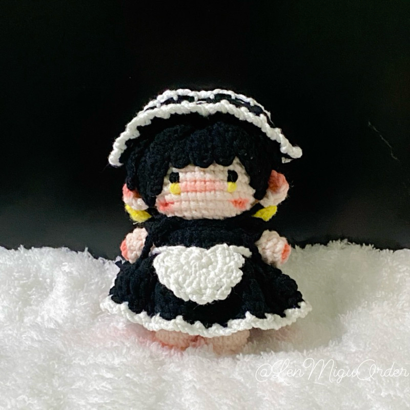 [Hàng Order 10-15 day] Móc khoá mochi và doll 10cm len Bachira | Shopee ...