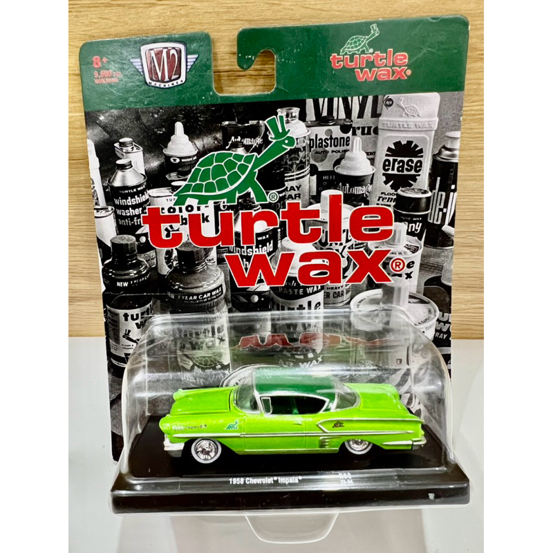 Xe mô hình M2 - Turtle Wax - 1958 Chervolet Impala | Shopee Việt Nam