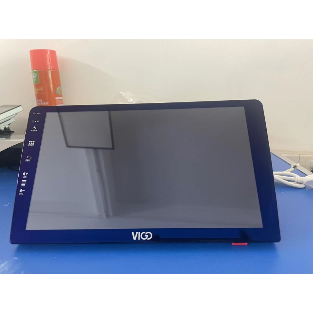 Kính cảm ứng cho màn android 9inch logo VIGO, o.ledpro, vled, Kính chữa ...