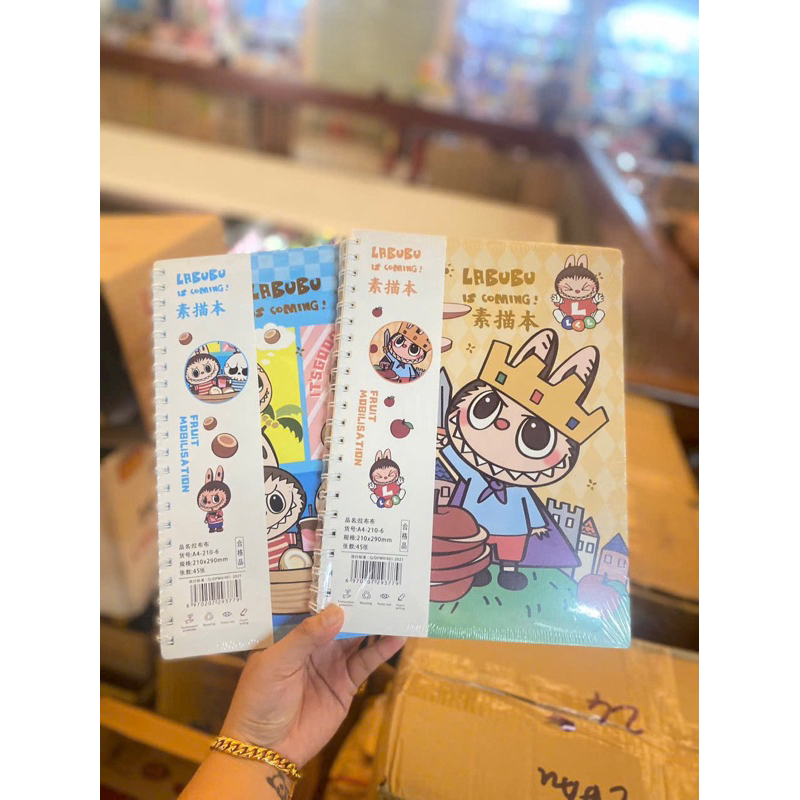 [ HOT TREND ] SỔ LÒ SO A4 LABUBU | Shopee Việt Nam