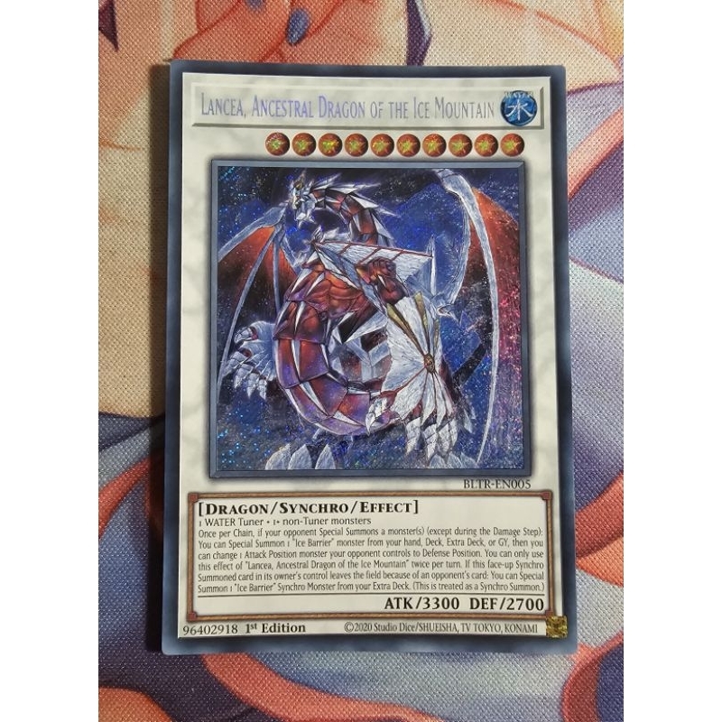 Thẻ bài Yugioh : Lancea, Ancestral Dragon of the Ice Mountain (TCG ...