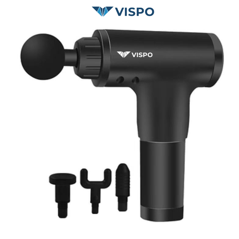 Máy Massage Cầm Tay Thương Hiệu VISPO VP-S24 Với 6 Cấp Độ Giúp Mát Xa ...