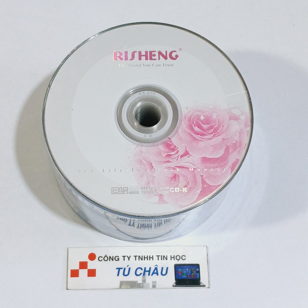 Đĩa CD trắng RISHENG (52X - 700MB - 80MIN) / Lốc 50 đĩa CD-R | Shopee ...