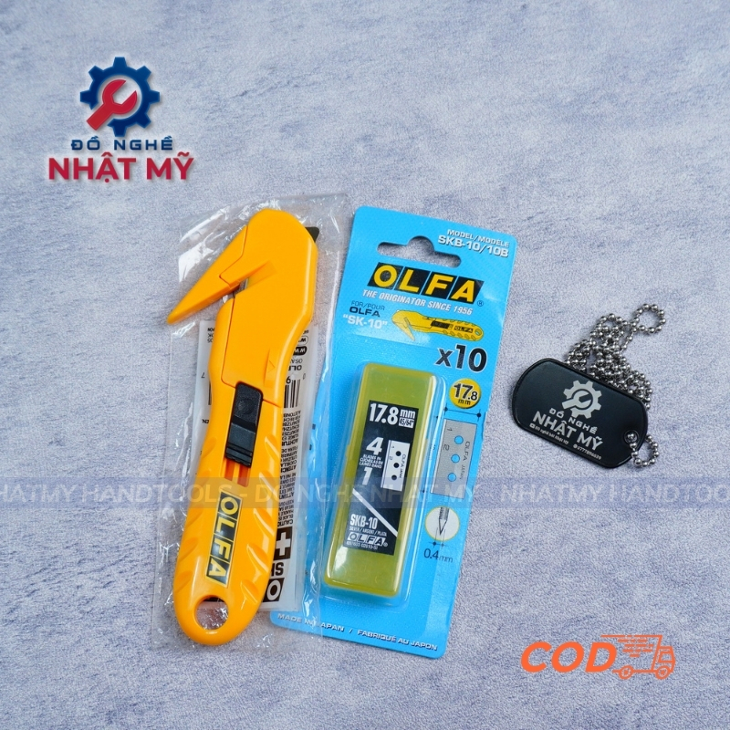 [Olfa Made in Japan] Dao cắt,khui kiện hàng an toàn OLFA SK-10/24 I Lưỡi thay thế: SKB-10 ...