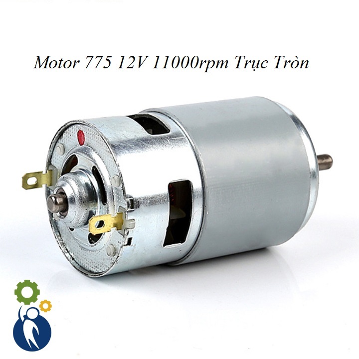 Motor 775 12V 11000rpm Trục Tròn bảo hành 1 tháng, đổi mới nếu hư lỗi ...