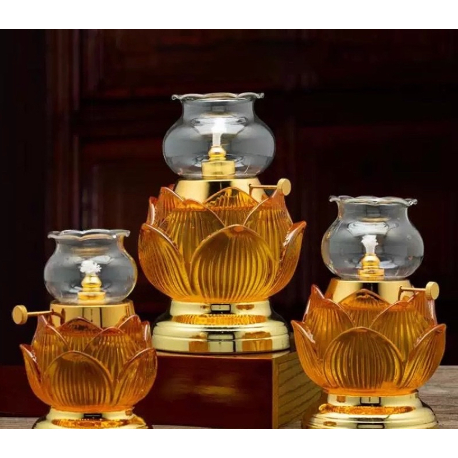 ĐÈN THẮP DẦU LƯU LY 037 - ĐÈN DẦU PHA LÊ | Shopee Việt Nam